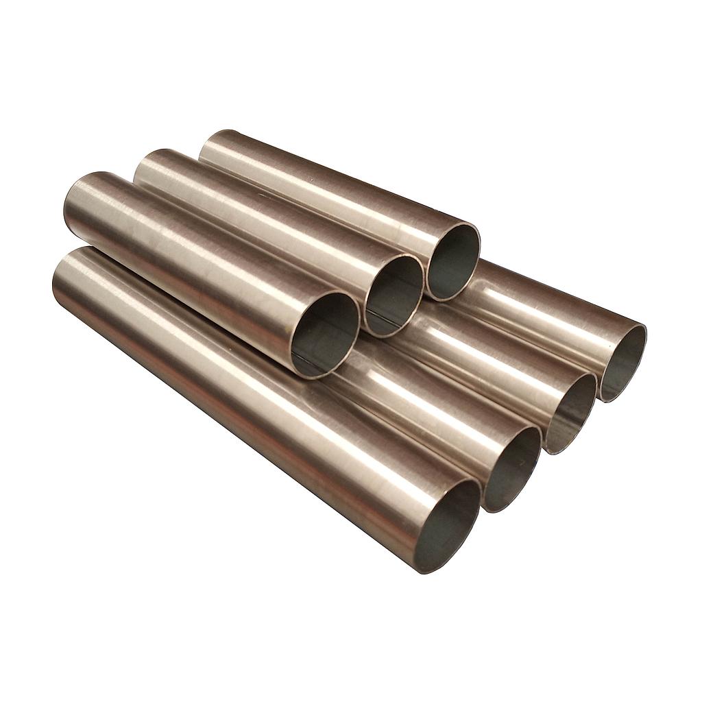 Tubo redondo en acero inoxidable SS201 y pulido 180 | Soluciones en Ac